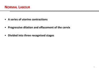 Spontaneous Vertex Delivery - Normal Childbirth | PPTX