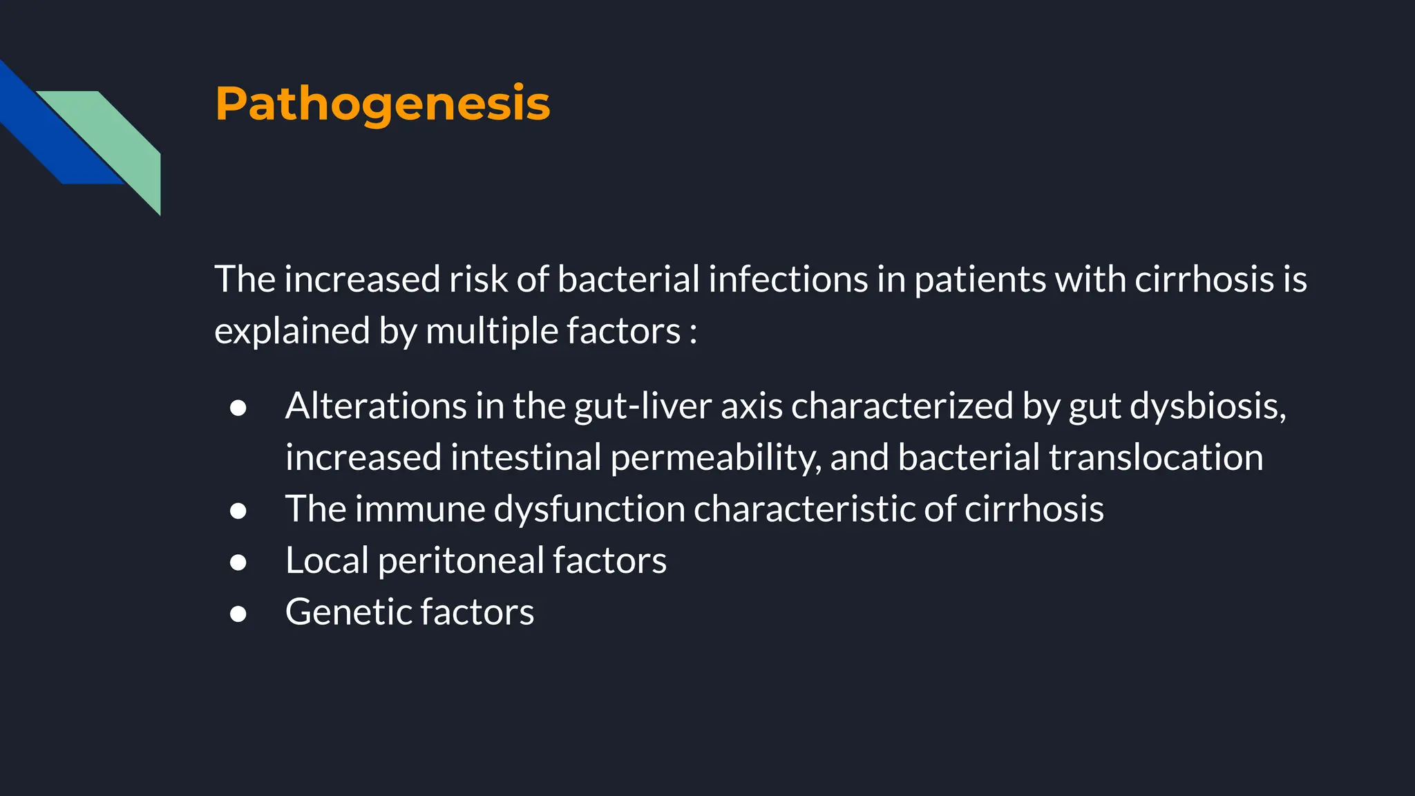 Spontaneous Bacterial Peritonitis - Pathogenesis , Clinical Features ...