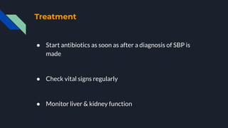 Spontaneous Bacterial Peritonitis - Pathogenesis , Clinical Features ...