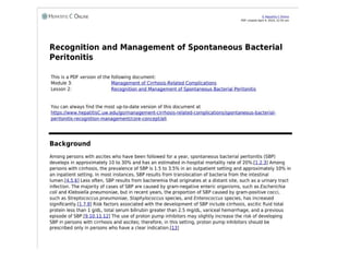 Approach to Spontaneous Bacterial Peritonitis.pptx