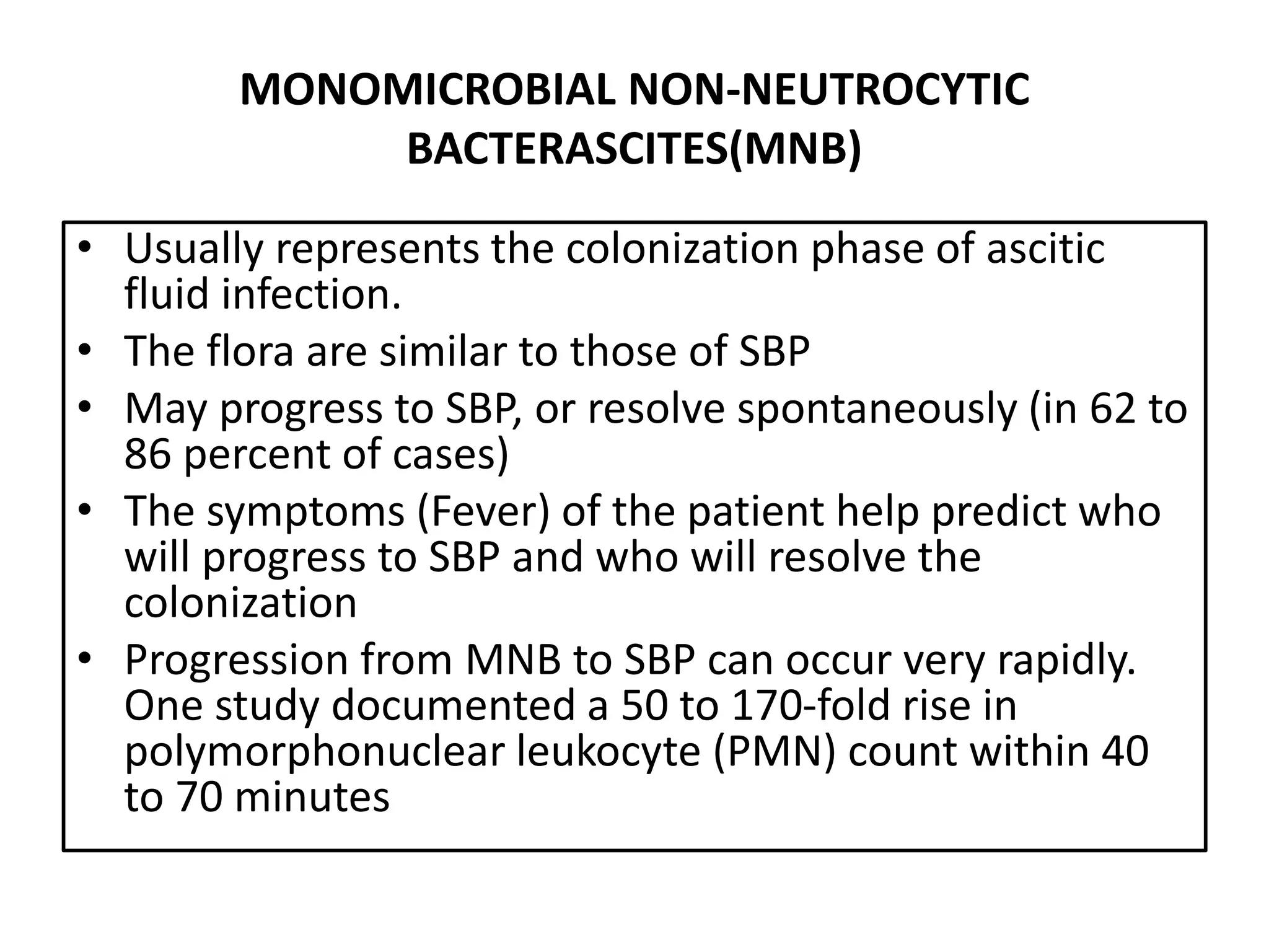 Spontaneous Bacterial Peritonitis (SBP) | PPTX