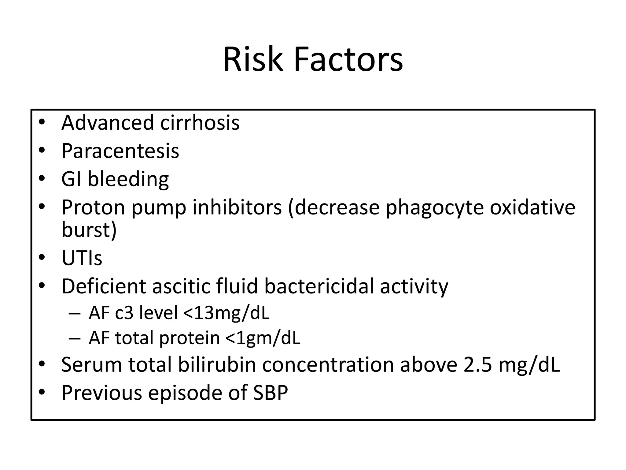 Spontaneous Bacterial Peritonitis (SBP) | PPTX