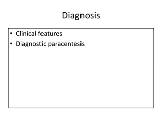 Spontaneous Bacterial Peritonitis (SBP) | PPTX