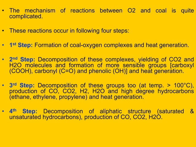 Spontaneous combustion of coal | PDF