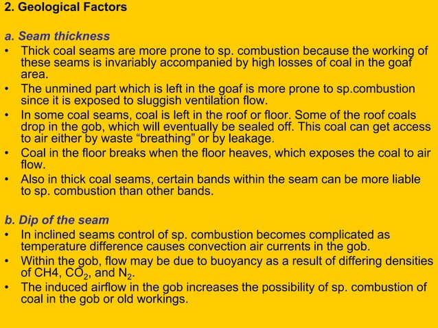 Spontaneous combustion of coal | PDF