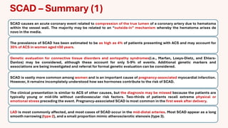 Spontaneous Coronary Artery Dissection (SCAD) | PDF