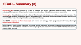 Spontaneous Coronary Artery Dissection (SCAD) | PDF