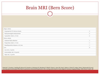 Spontaneous Intracranial Hypotension.pptx