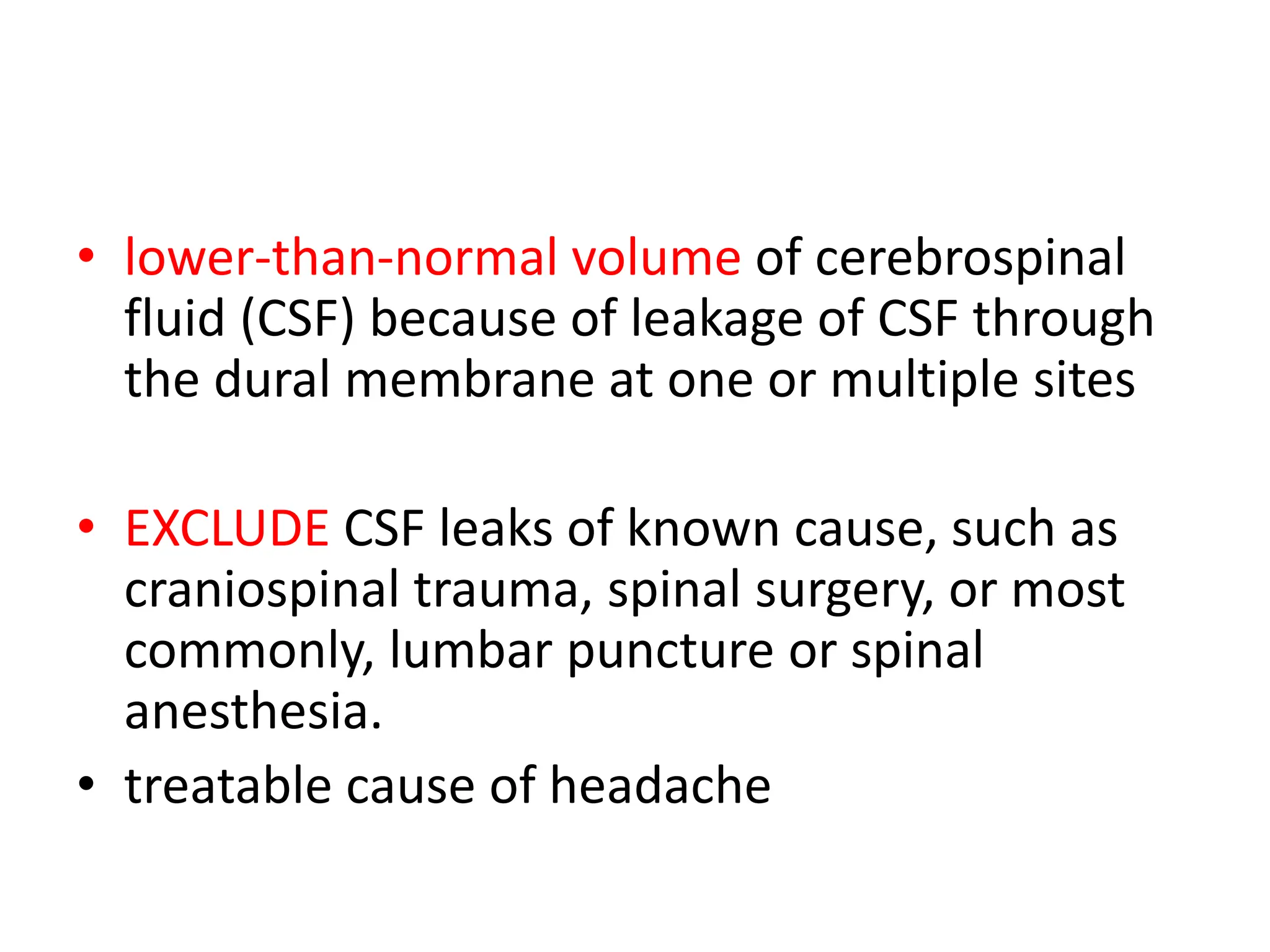 spontaneous intracranial hypotension.pptx