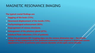 Spontaneous intracranial hypotension (sih) | PPTX | Brain and Nervous ...