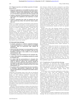 Spontaneous pneumothorax | PDF