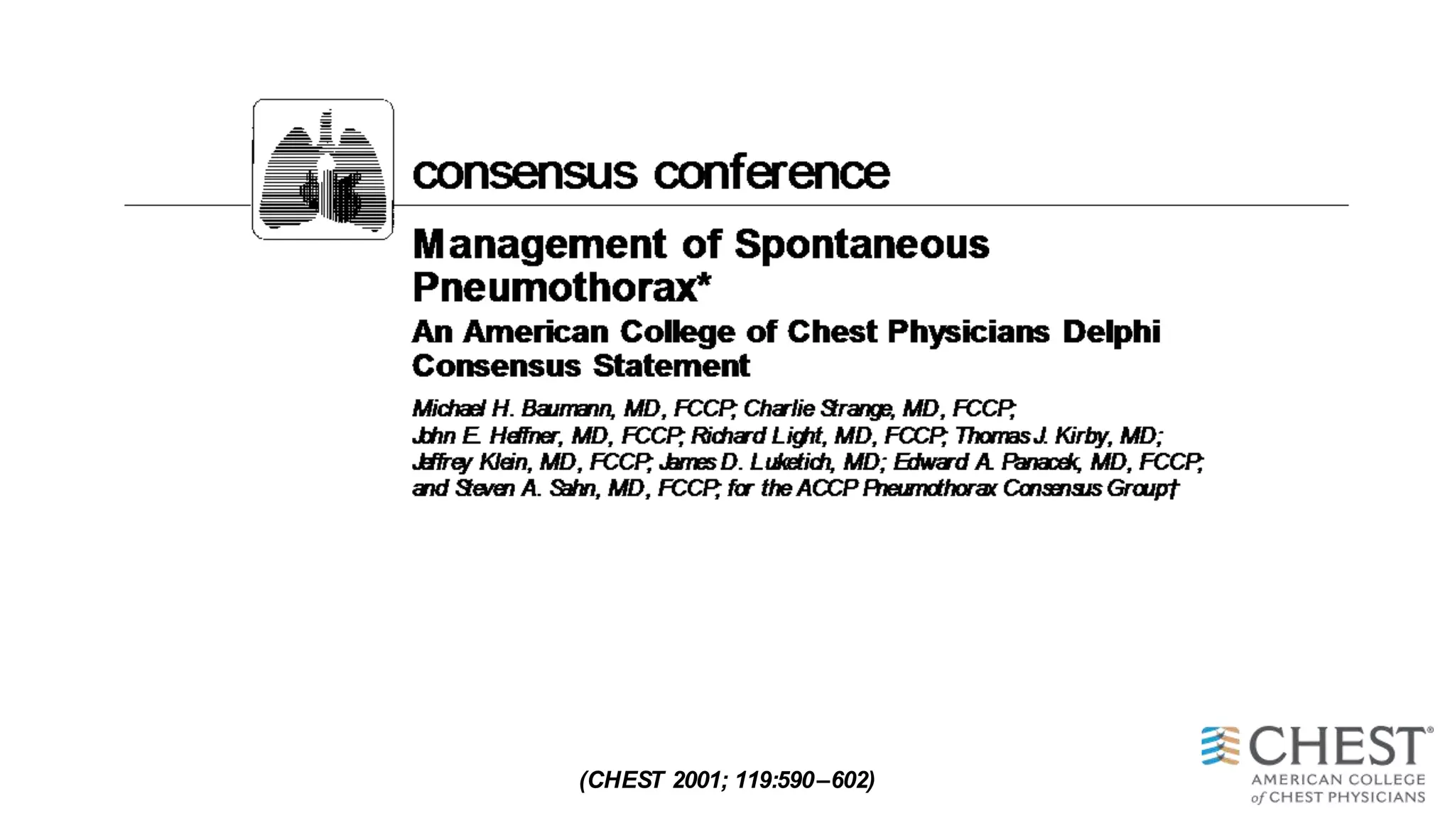 EMGuideWire's Radiology Reading Room: Spontaneous Pneumothorax | PPTX