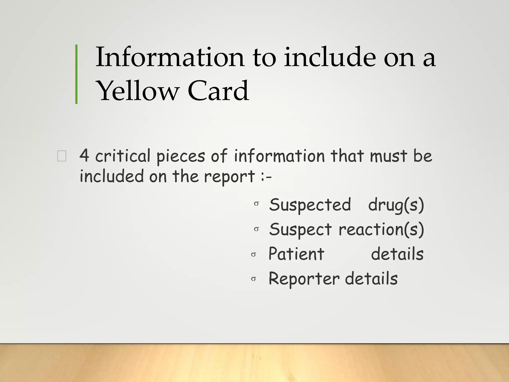 Spontaneous Reporting System | PPTX