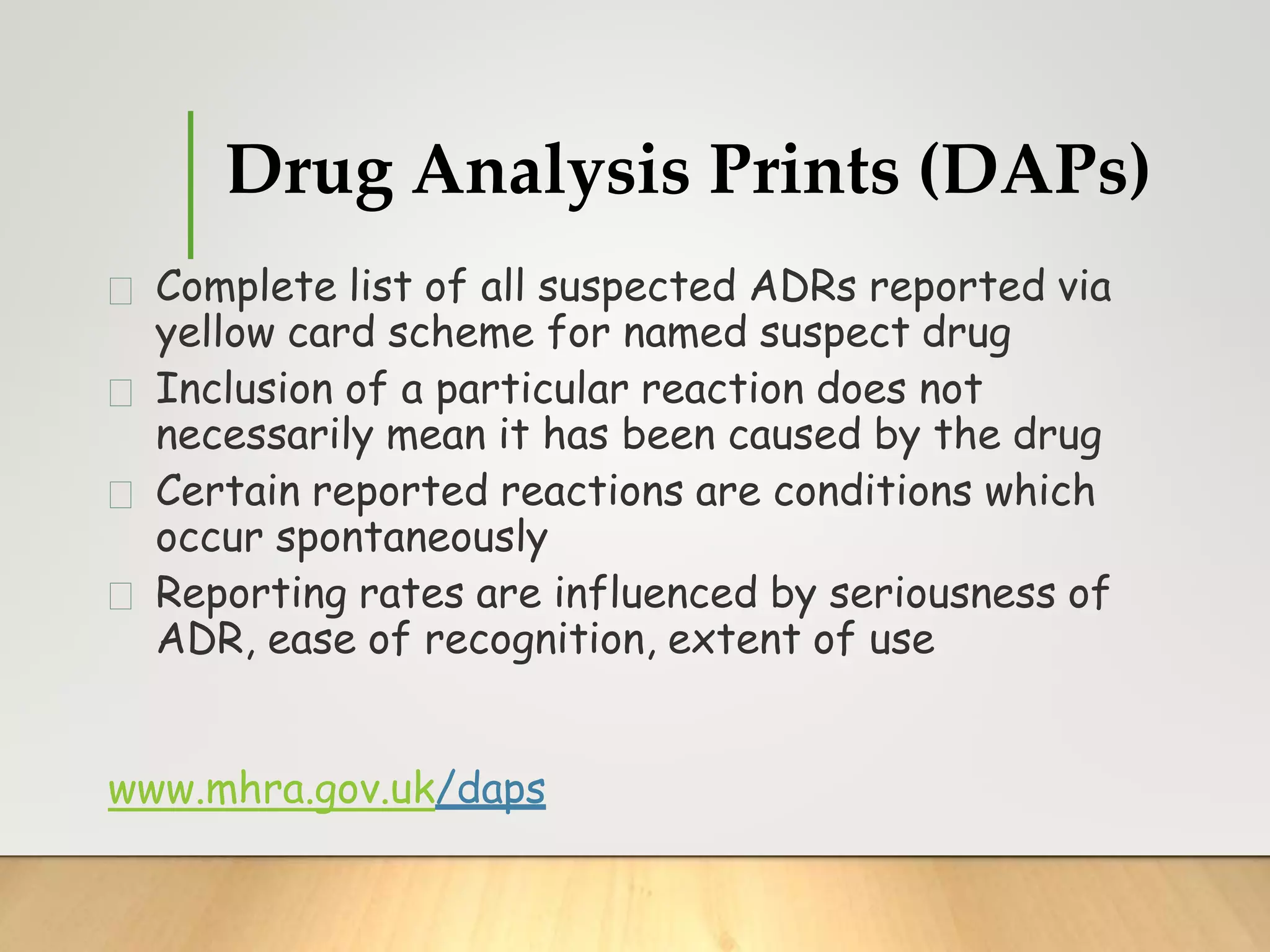 Spontaneous Reporting System | PPTX