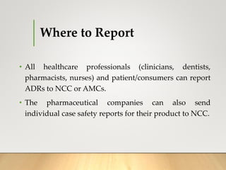 Spontaneous Reporting System | PPTX