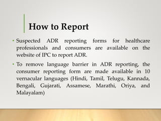Spontaneous Reporting System | PPTX