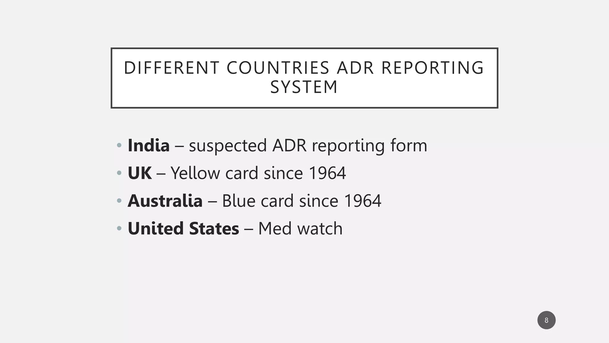 SPONTANEOUS REPORTING SYSTEM & GUIDELINES FOR ADR REPORTING.pptx