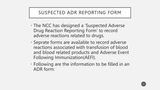 SPONTANEOUS REPORTING SYSTEM & GUIDELINES FOR ADR REPORTING.pptx