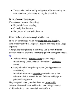 ADVERSE DRUG REACTION, Reporting and management of ADR | PDF