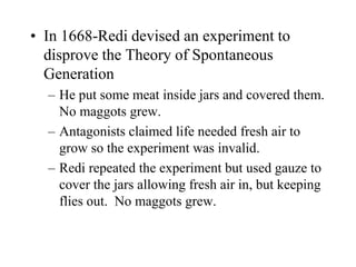 sponteneous generation theory.ppt