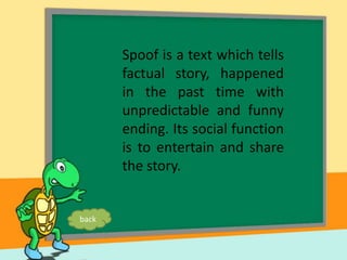 Spoof text | PPTX