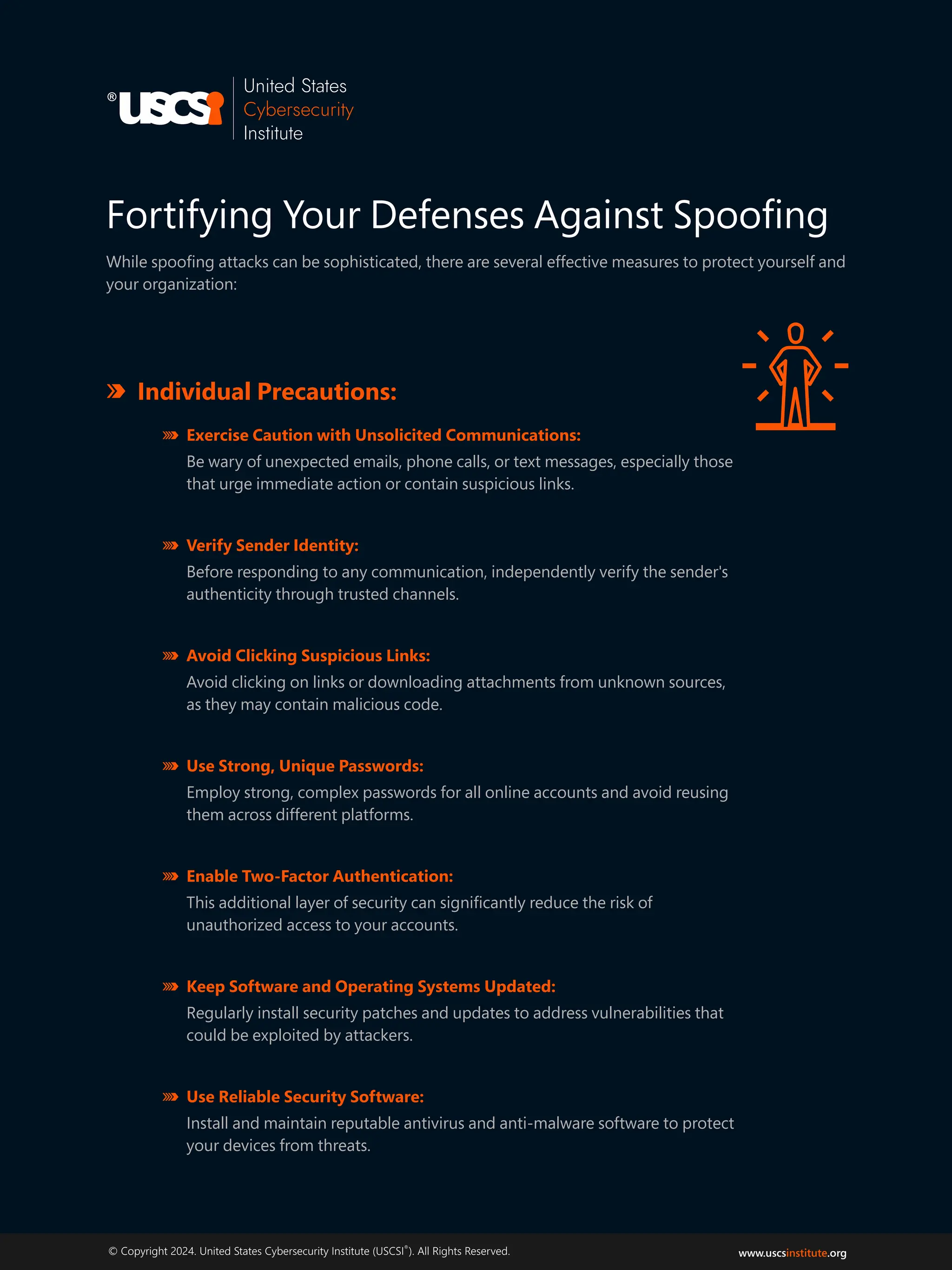 Spoofing Attack - Meaning, Working & Prevention Plan Explained | USCSI® | PDF