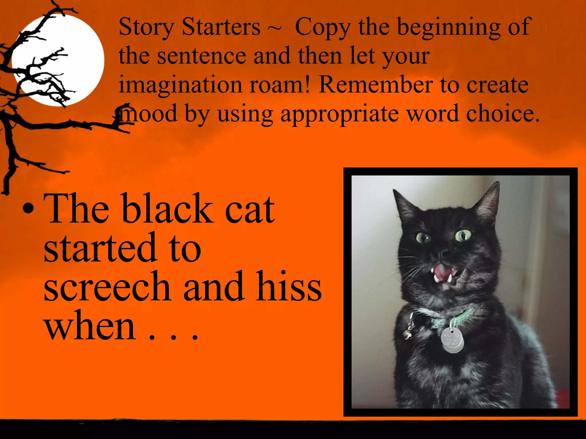 Spooky Writing Week | PPT