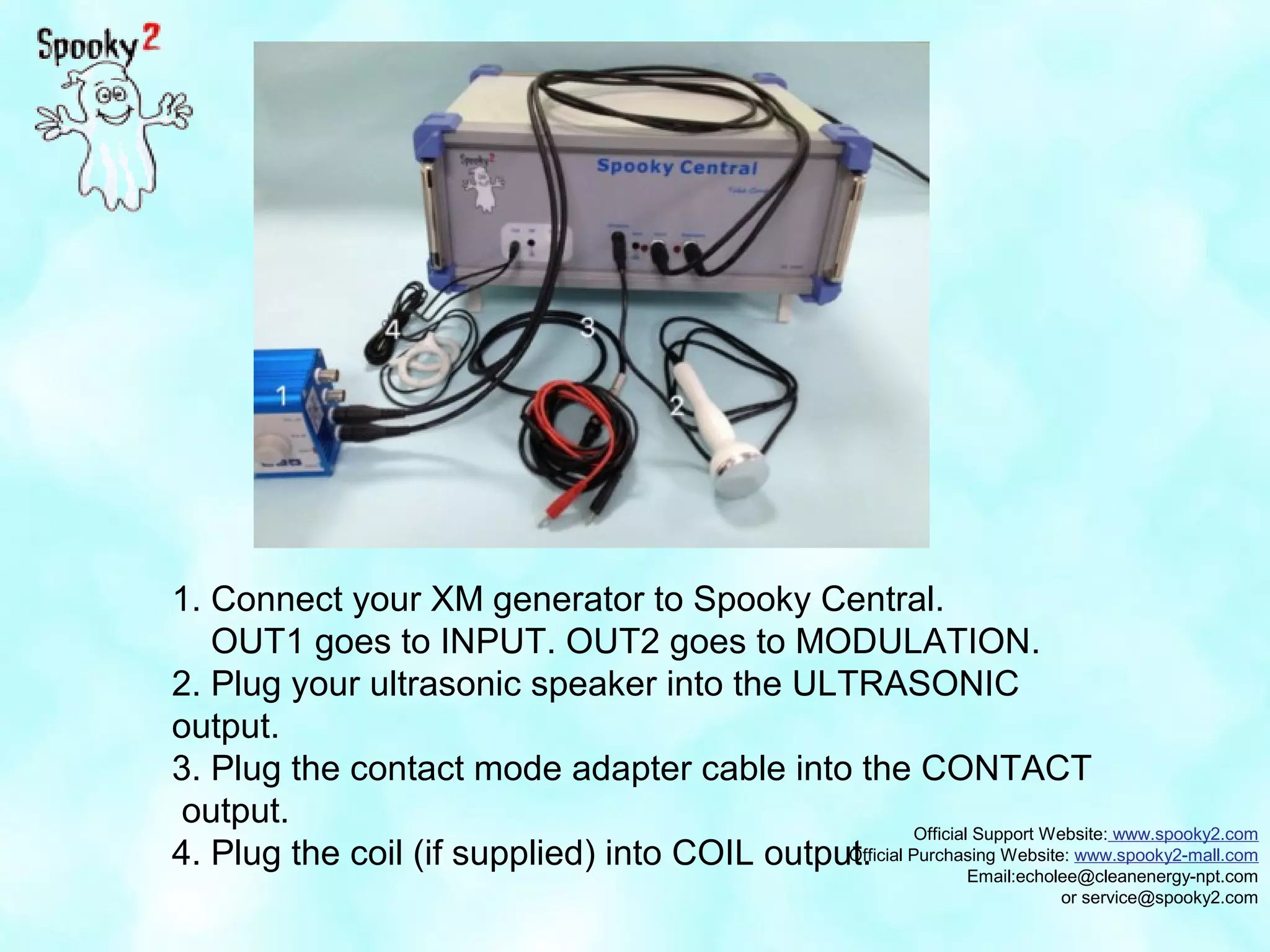 Spooky Central Instructions | PPT