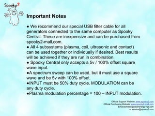 Spooky Central Instructions | PPT