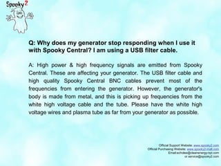 Spooky Central Q&A | PPT