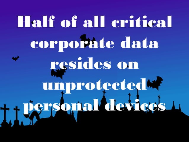 Spooky Data Loss Facts from BUMI | PPT