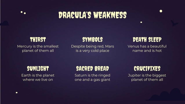 Spooky Dracula Day! | PPTX