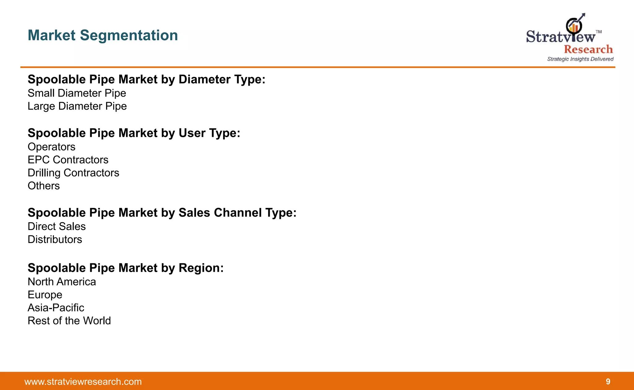 Spoolable pipe market | PDF