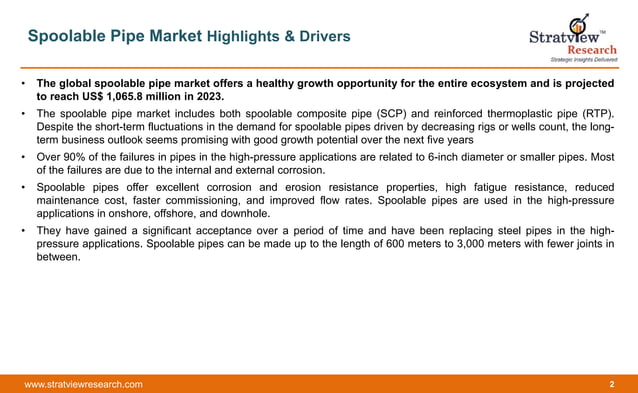 Spoolable pipe market | PDF