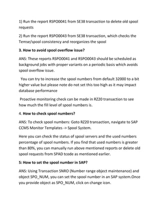 Spool process | DOCX