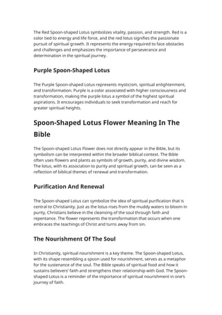 Spoon-Shaped Lotus Spiritual Meaning And Symbolism.docx