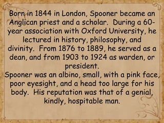 Spoonerism | PPSX