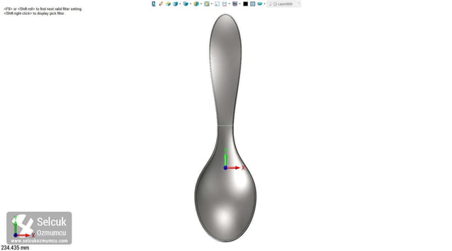Spoon modeling with ZW3D | PDF