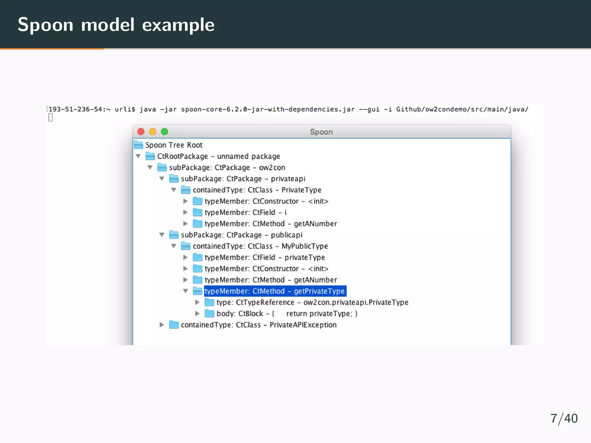 Spoon Open Source Library To Analyze Rewrite Transform Transpile