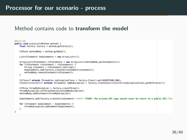 Spoon Open Source Library To Analyze Rewrite Transform Transpile