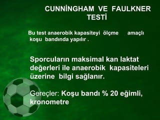 Sporda performans testleri | PPT