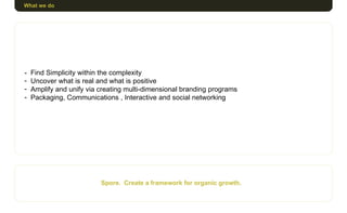 Spore Overview | PPT