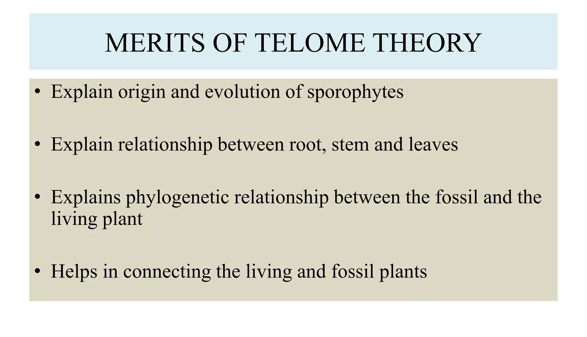 Sporophytic evolution of pteridophytes | PPTX