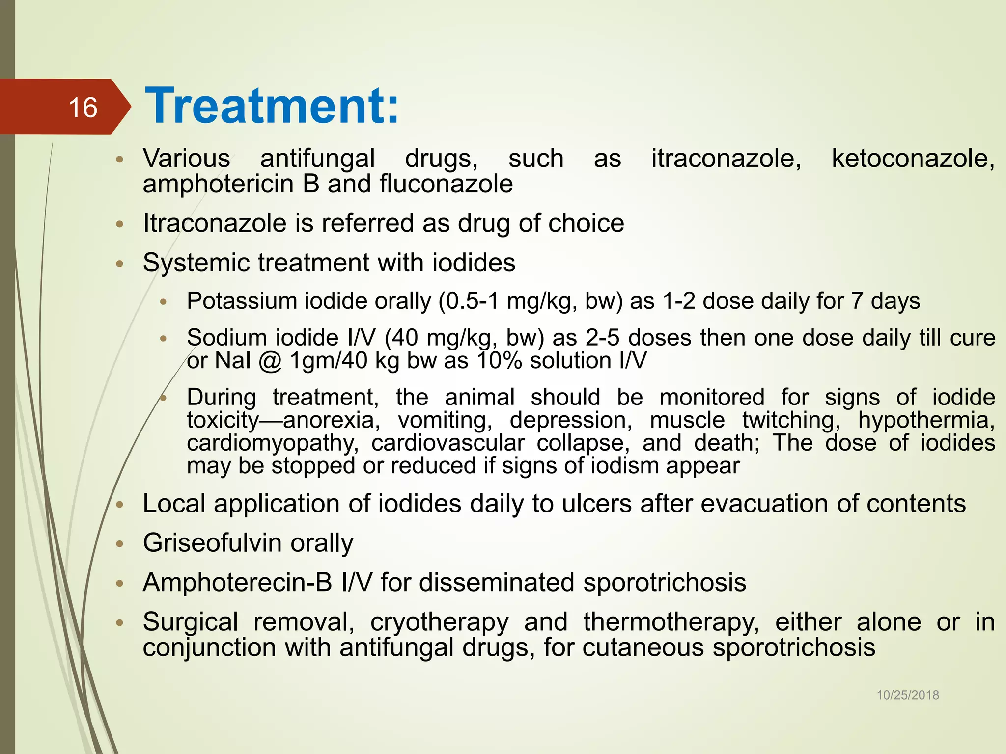 Sporotrichosis | PPTX