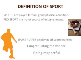 Sport | PPTX