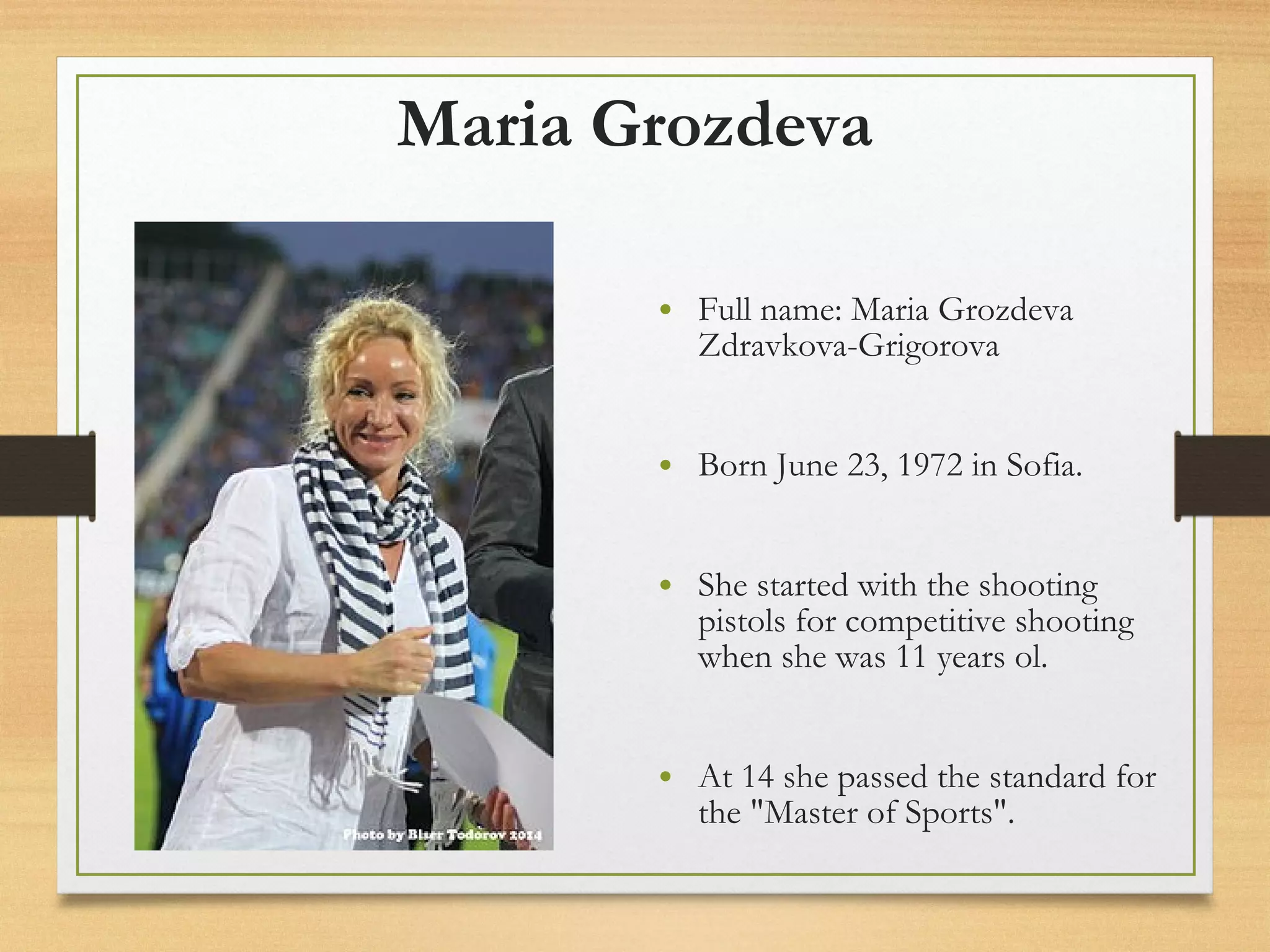 Famous Bulgarian female athletes | PPT