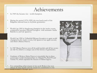 Famous Bulgarian female athletes | PPT