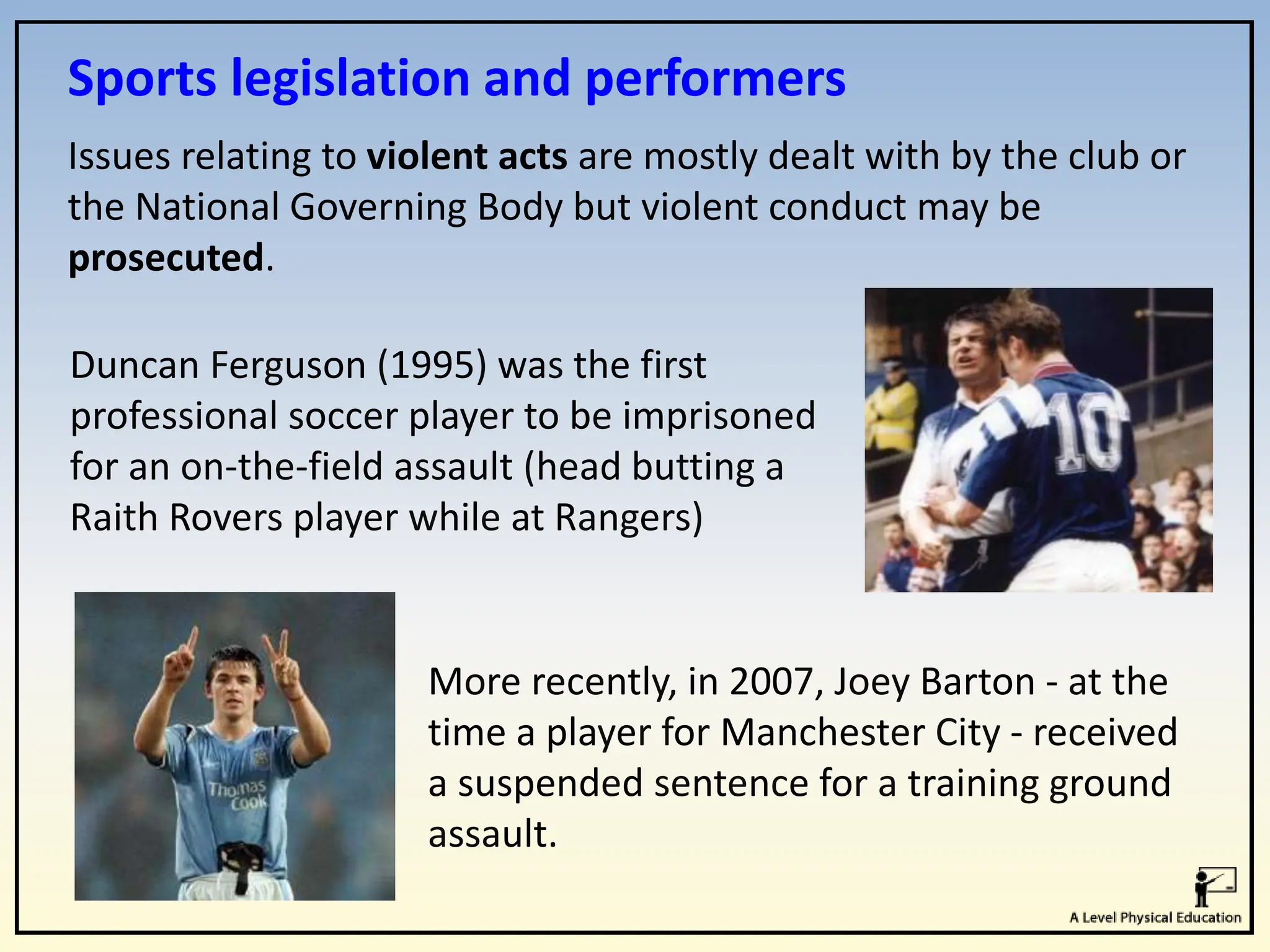 Sports Law Presentation and its learning objectives | PPT