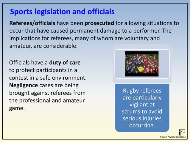 Sports Law Presentation and its learning objectives | PPT | Soccer | Sports
