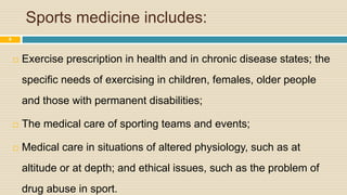 sports medicine | PPT